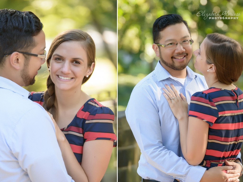Anna and Tim | Cleveland Cultural Garden Engagement Session | Elizabeth ...
